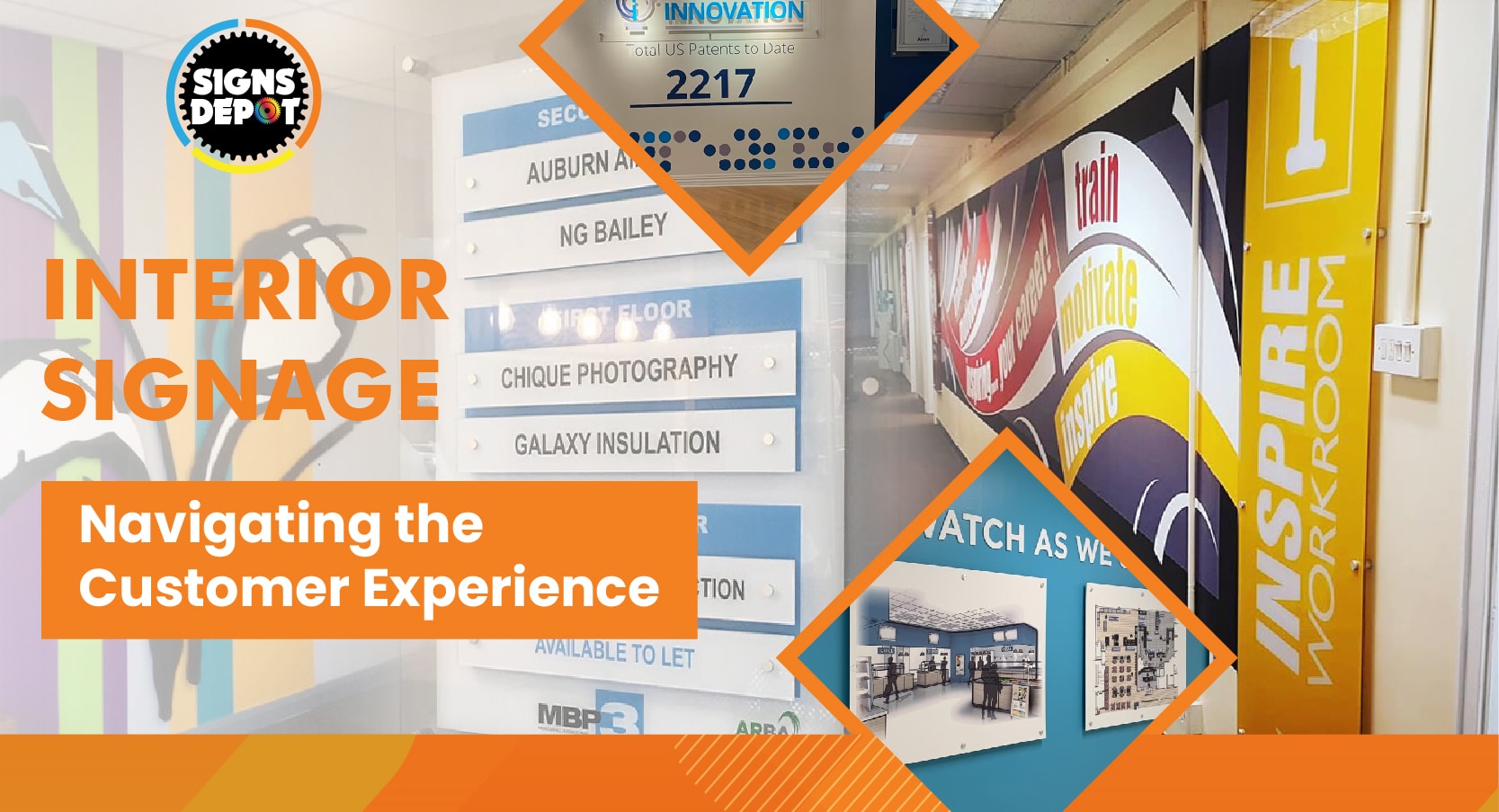 Interior Signage: Navigating the Customer Experience