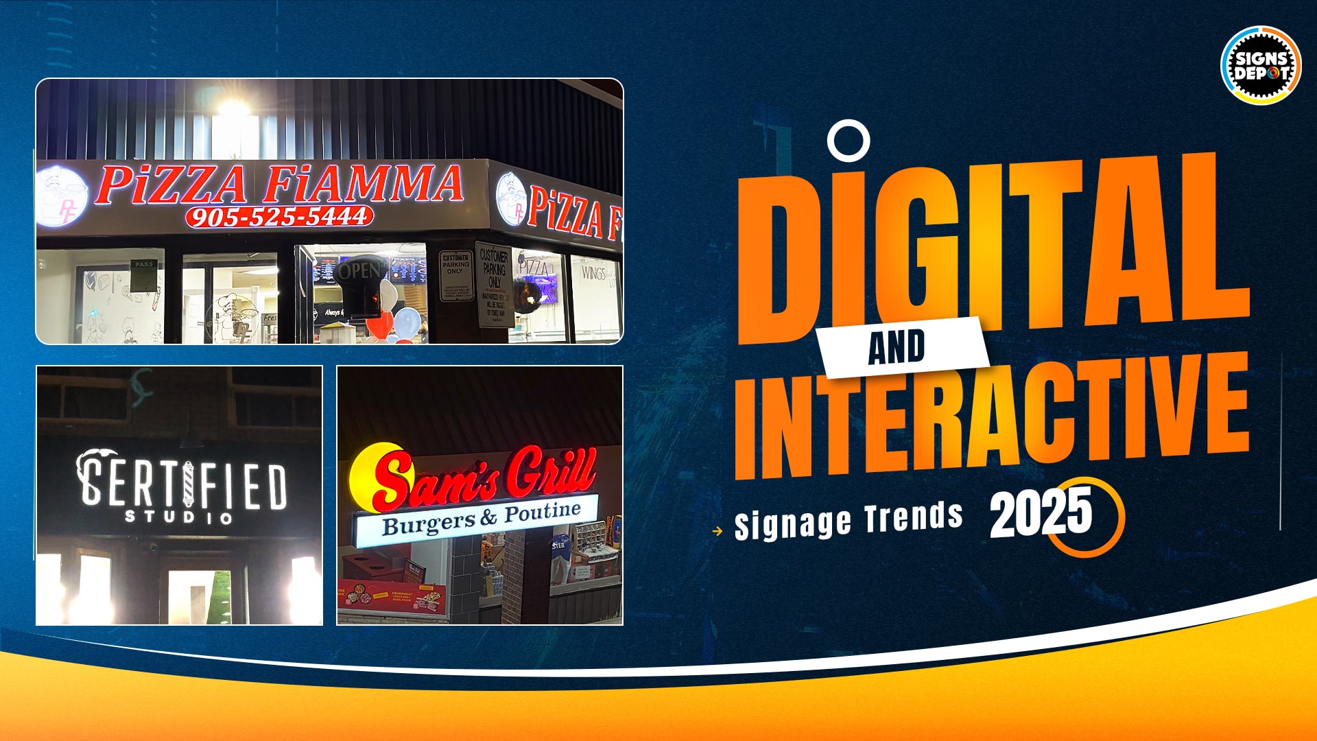 Digital and Interactive Signage Trends 2025
